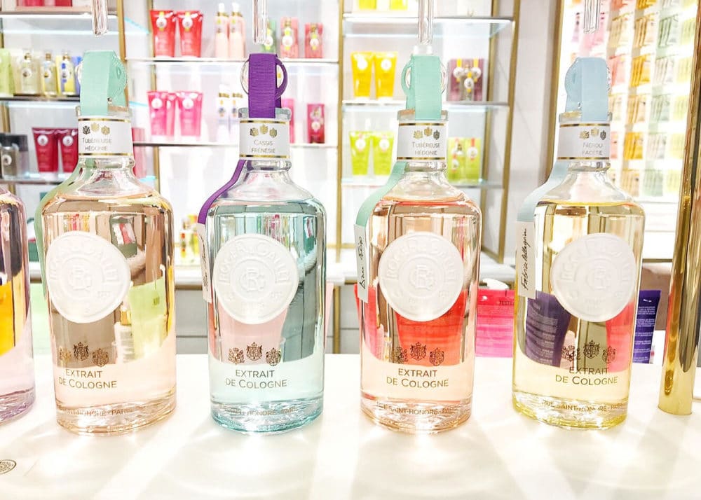 Boutique Roger & Gallet à Paris, visite